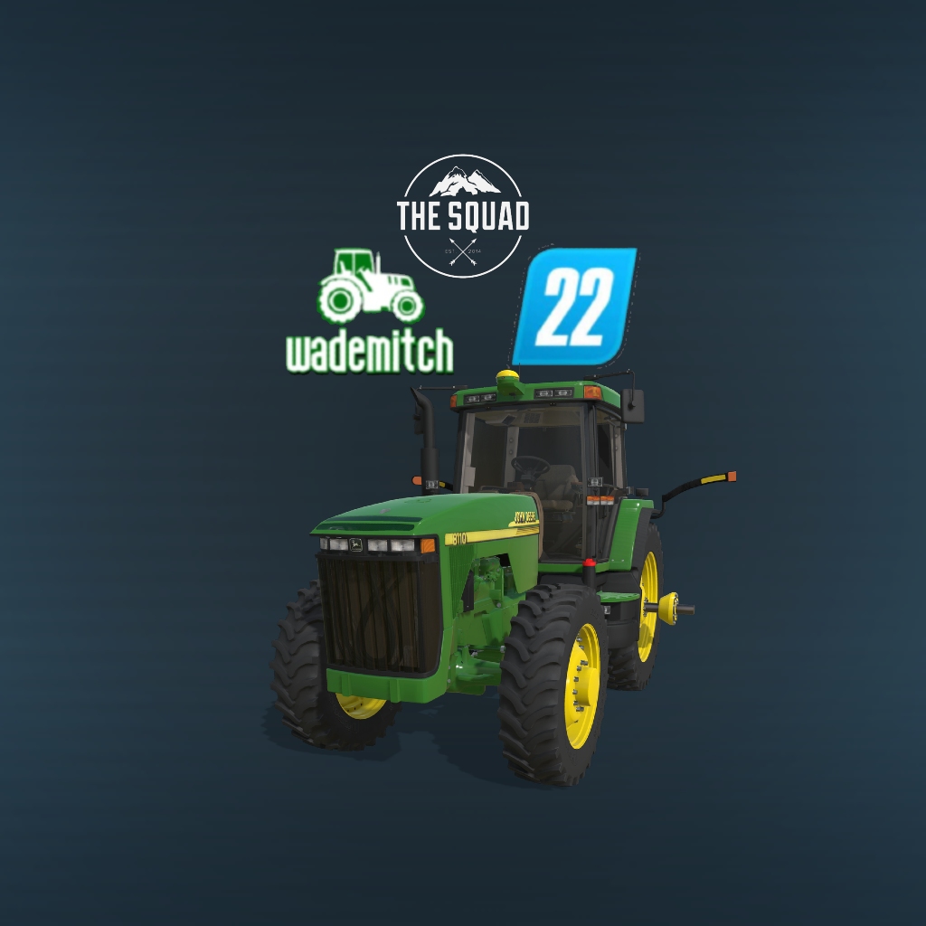The Squad's John Deere 8110 by wademitch Modding And Edits
