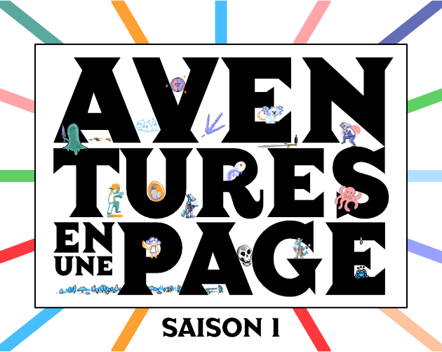 Aventures en une page · Saison 1 by JdR.cool, Nicolas Folliot, janvanhouten