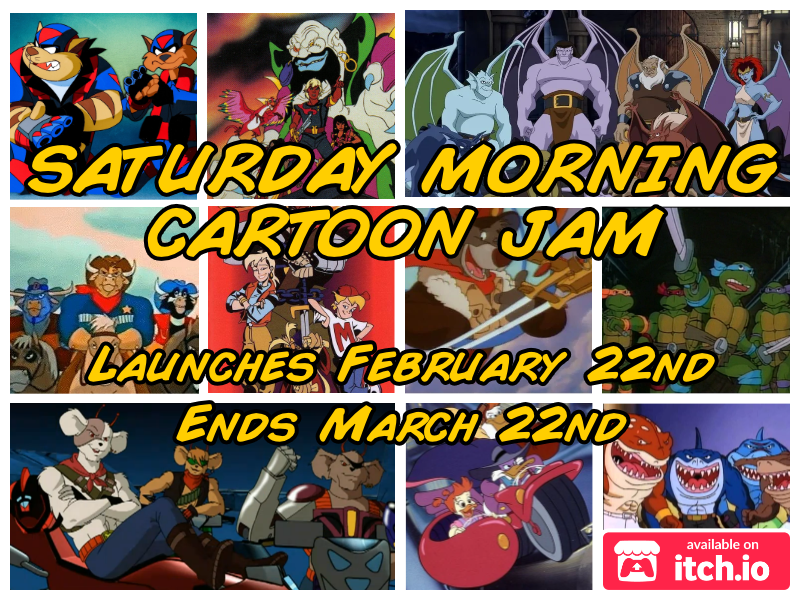 Saturday Morning Cartoon Jam - itch.io