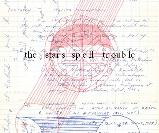 The Stars Spell Trouble by Adorcist Books