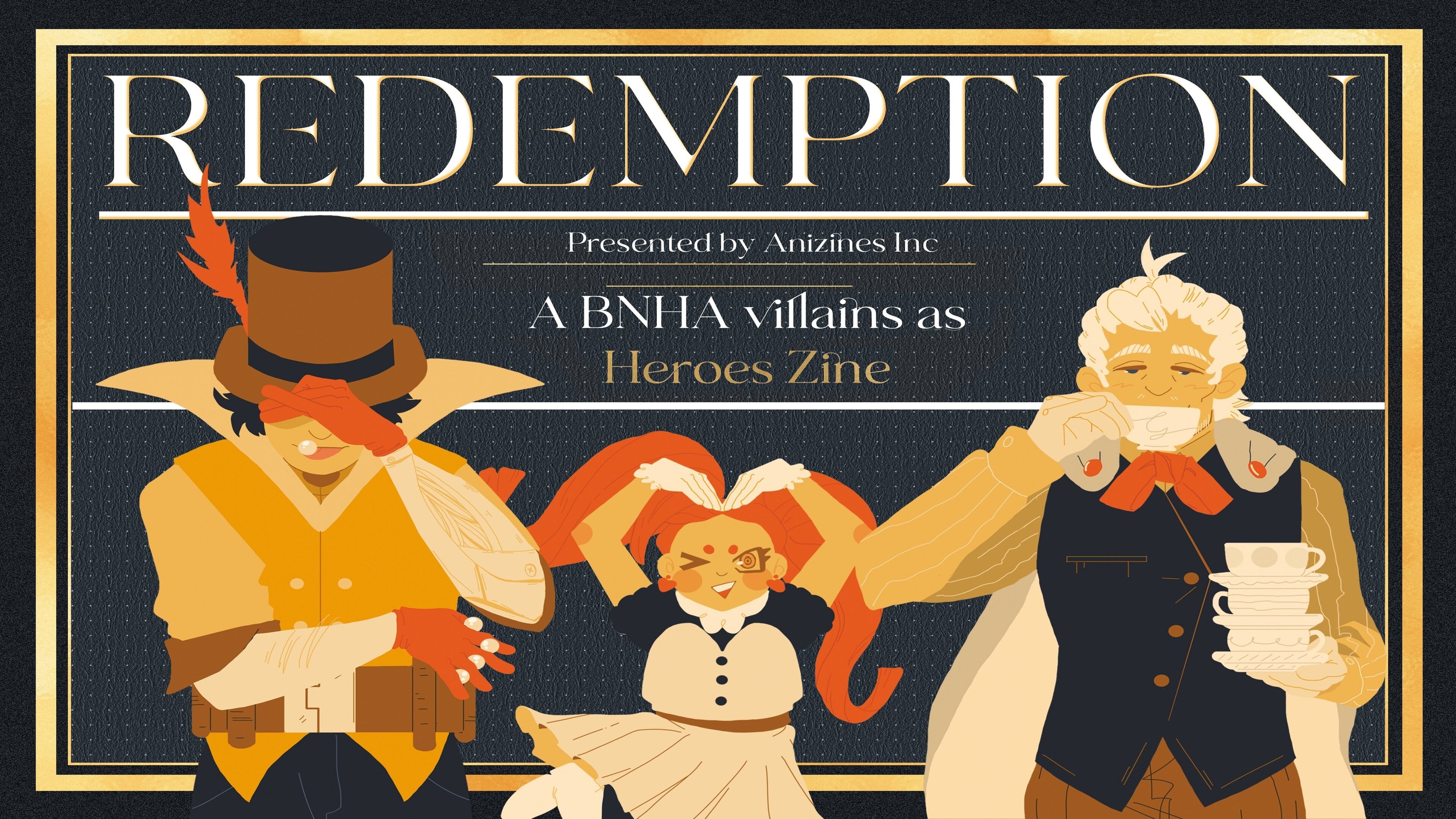 Redemption: A BNHA Villains as Heroes Zine by AniZines Inc.