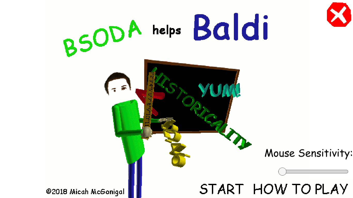 Bsoda Helps Baldi by lucienbfdi