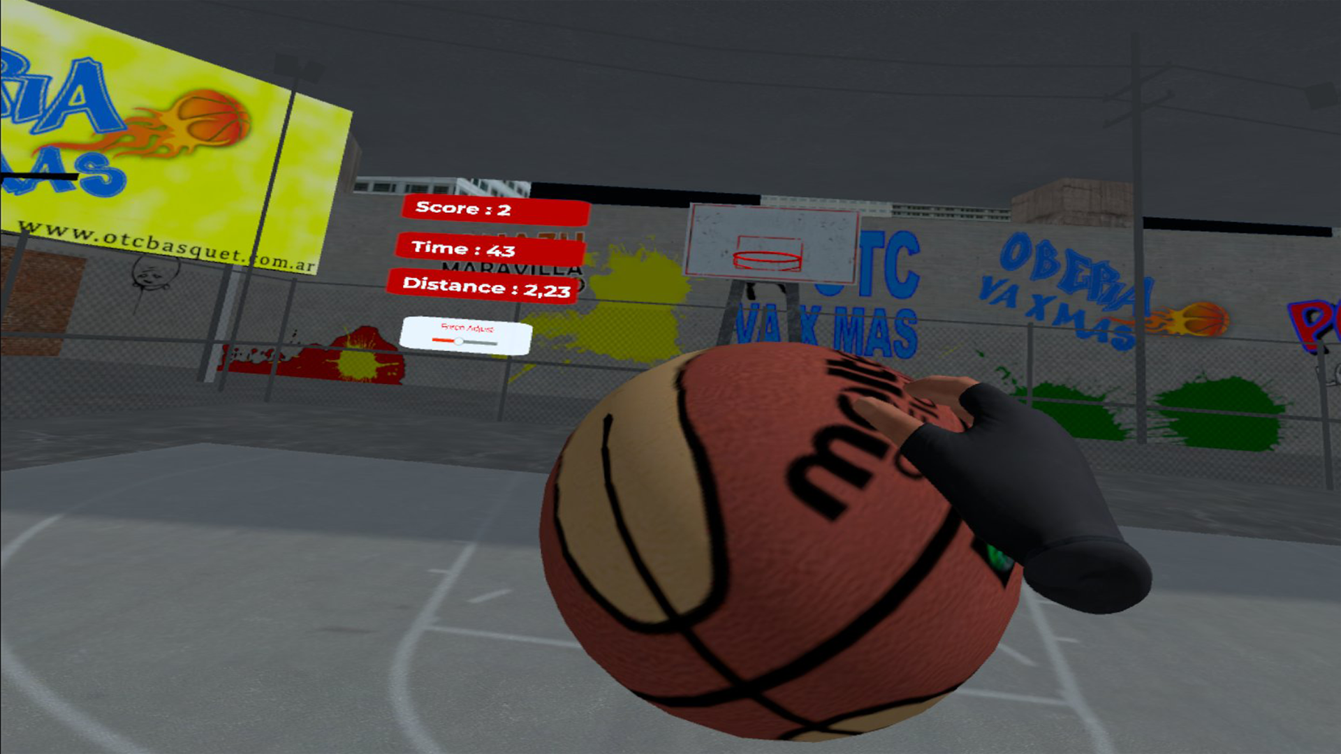 Basketball VR Game by mugiwaradev