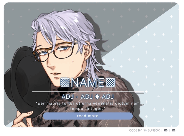 [ HTML ] Fuyu by BunBox