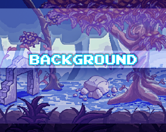 Forest Pixel BackGround by MarwaMJ