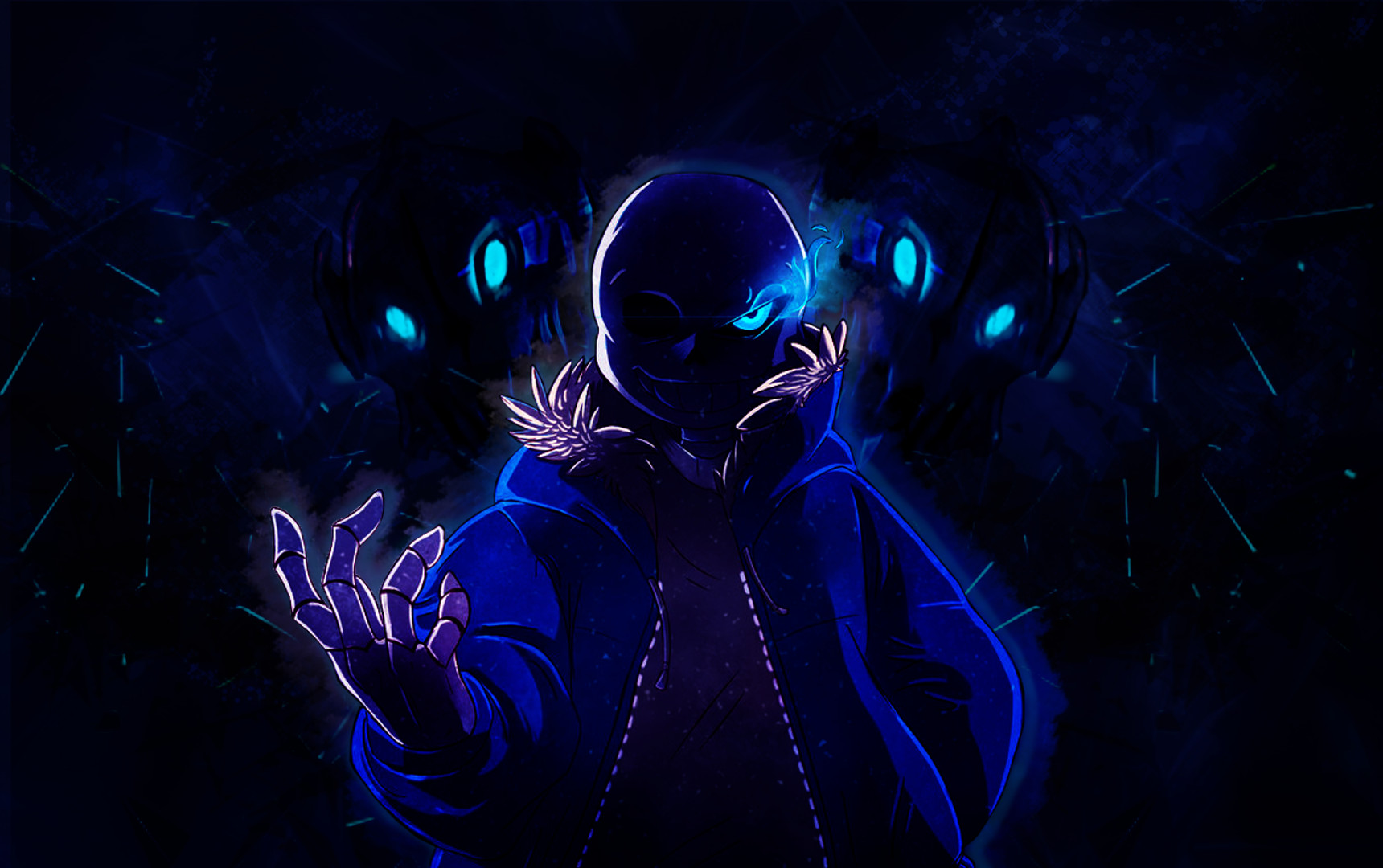 Undertale | Gaster Phase 1 by IK_Knight