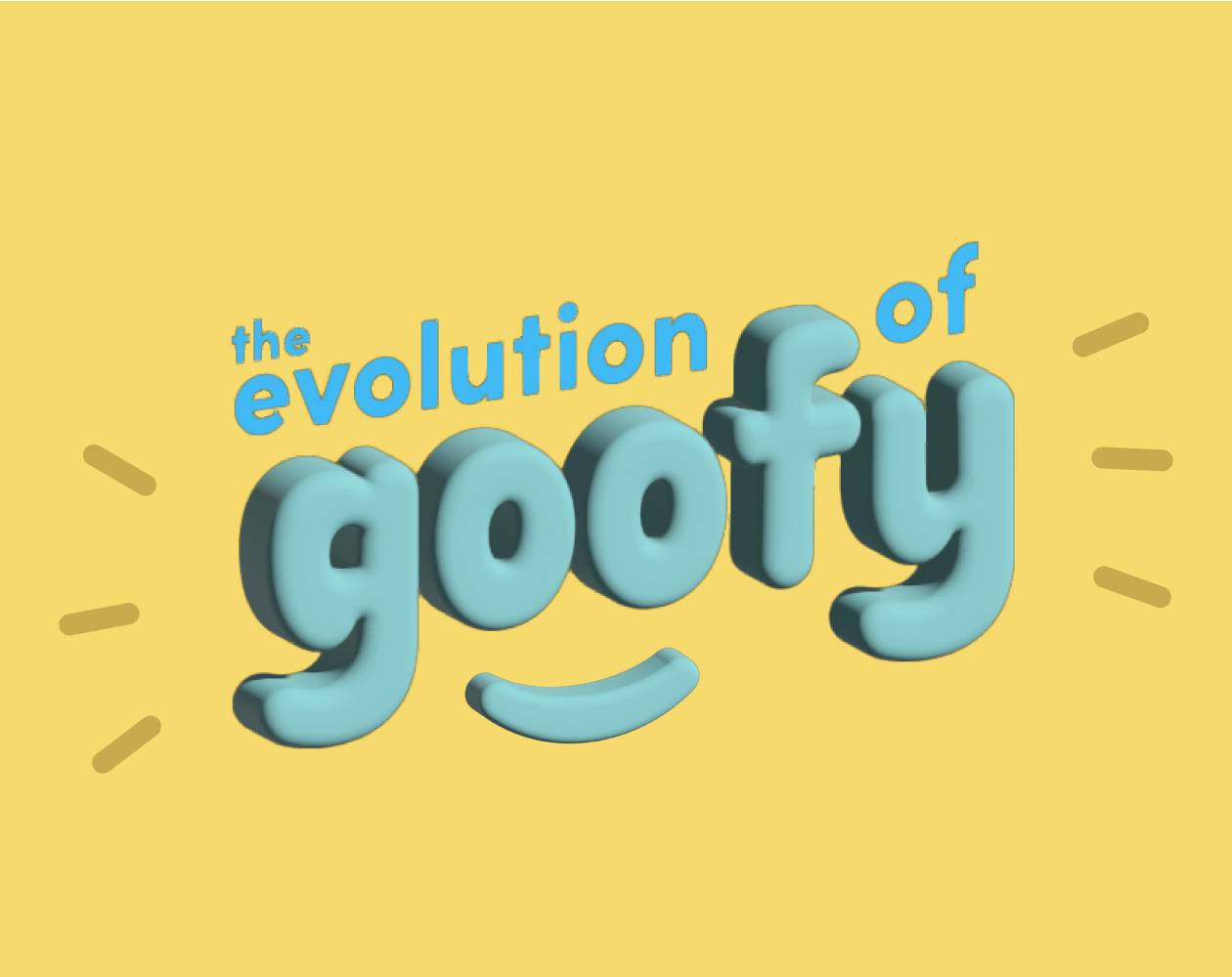 The Evolution Of Goofy by Arda Akdeniz, irembettas, Aysnz, Dogus Kuner ...