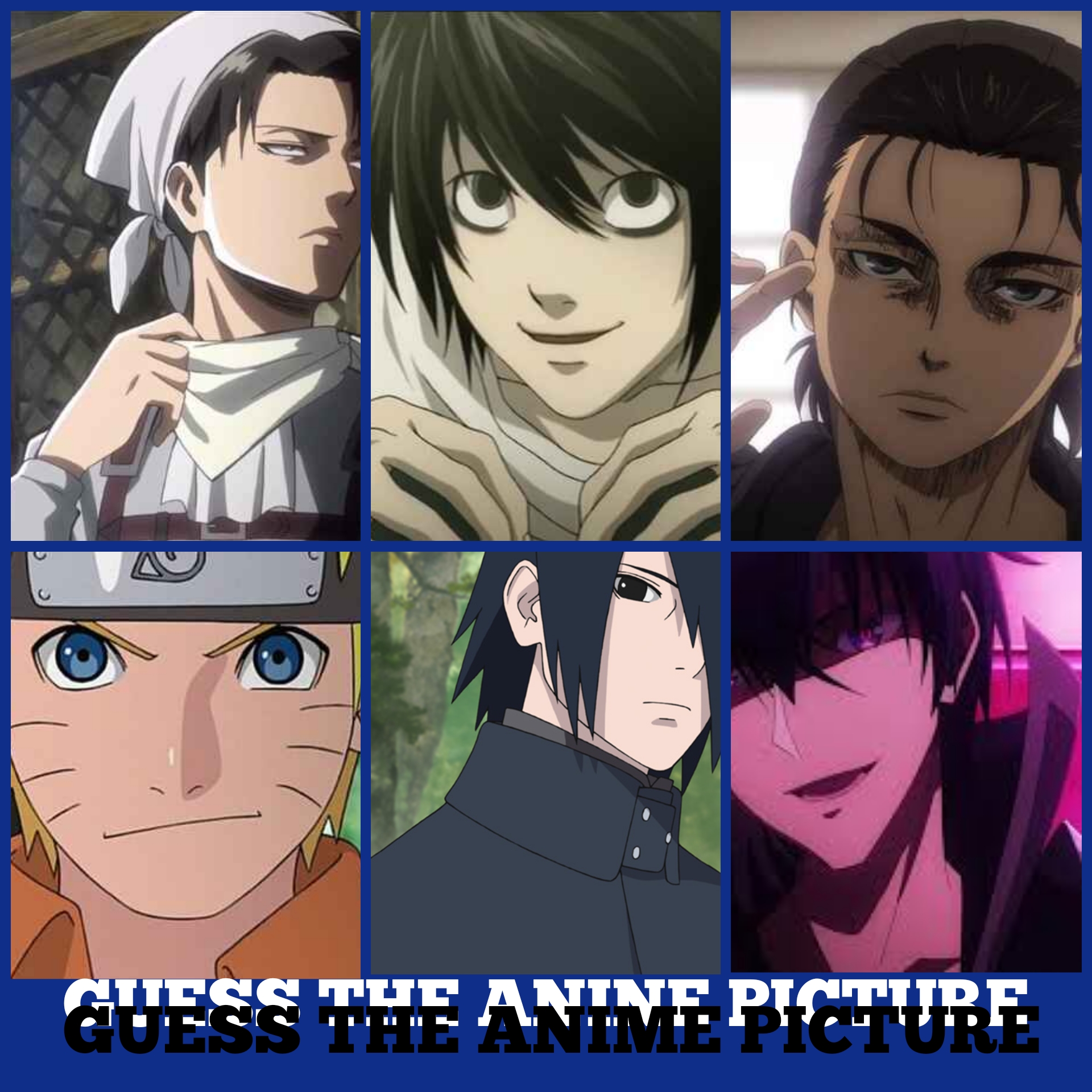 GUESS THE ANIME PICTURE by JustForFunGAME