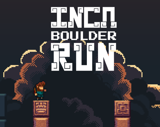 Inca boulder run by smile