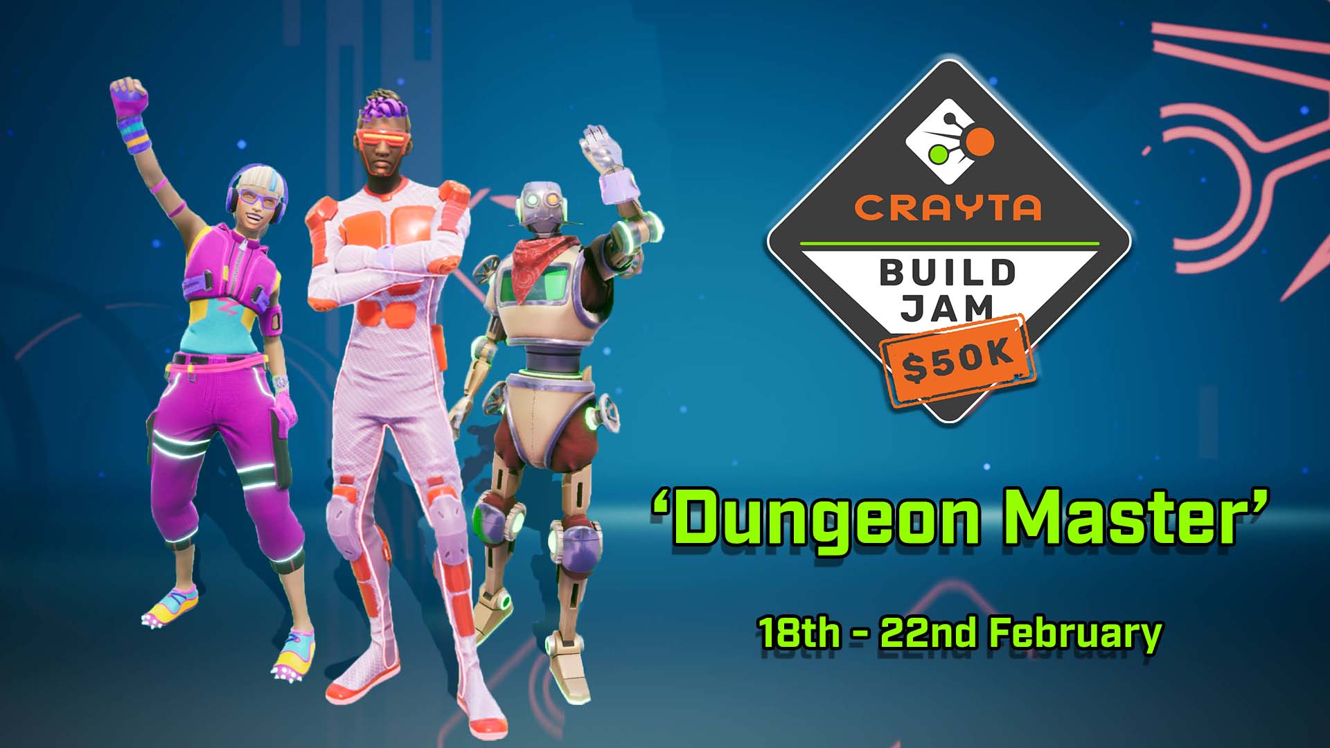 $50,000 Crayta Build Jam - 'Dungeon Master' - itch.io