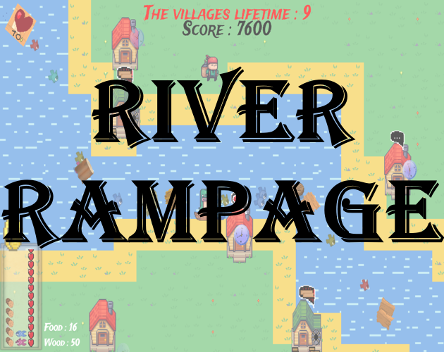 River Rampage by R3dleg for Time Jam [8 Bits to Infinity] - itch.io
