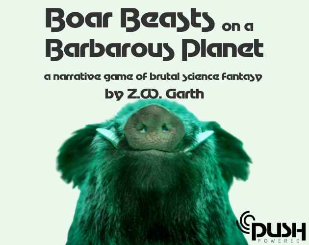 Boar Beasts on a Barbarous Planet by GoblinIdol