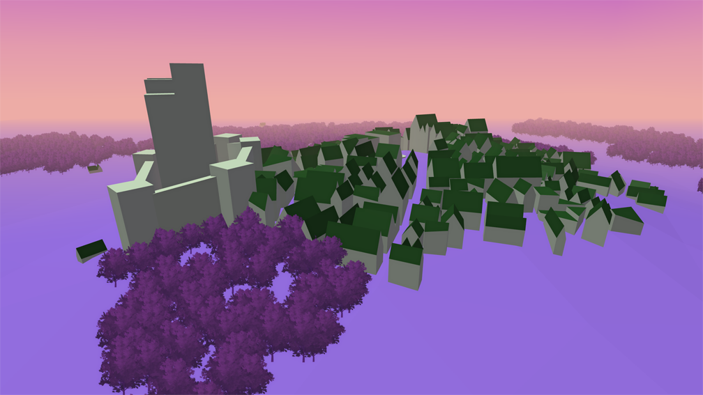 Some progress on 3D view - Medieval Fantasy City Generator by watabou