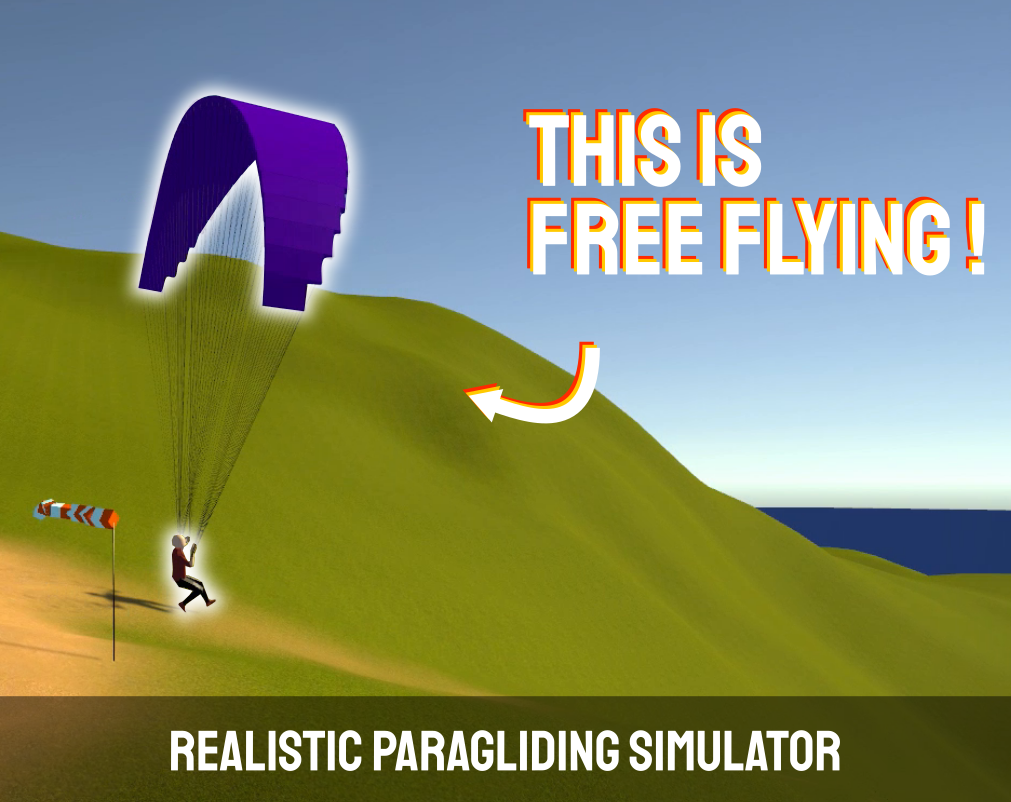 WagaSim Paragliding simulator by Nathan Barraud