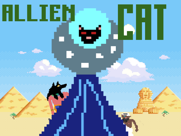 ALIEN CAT by xLouy for Mağara Jam #4 - itch.io
