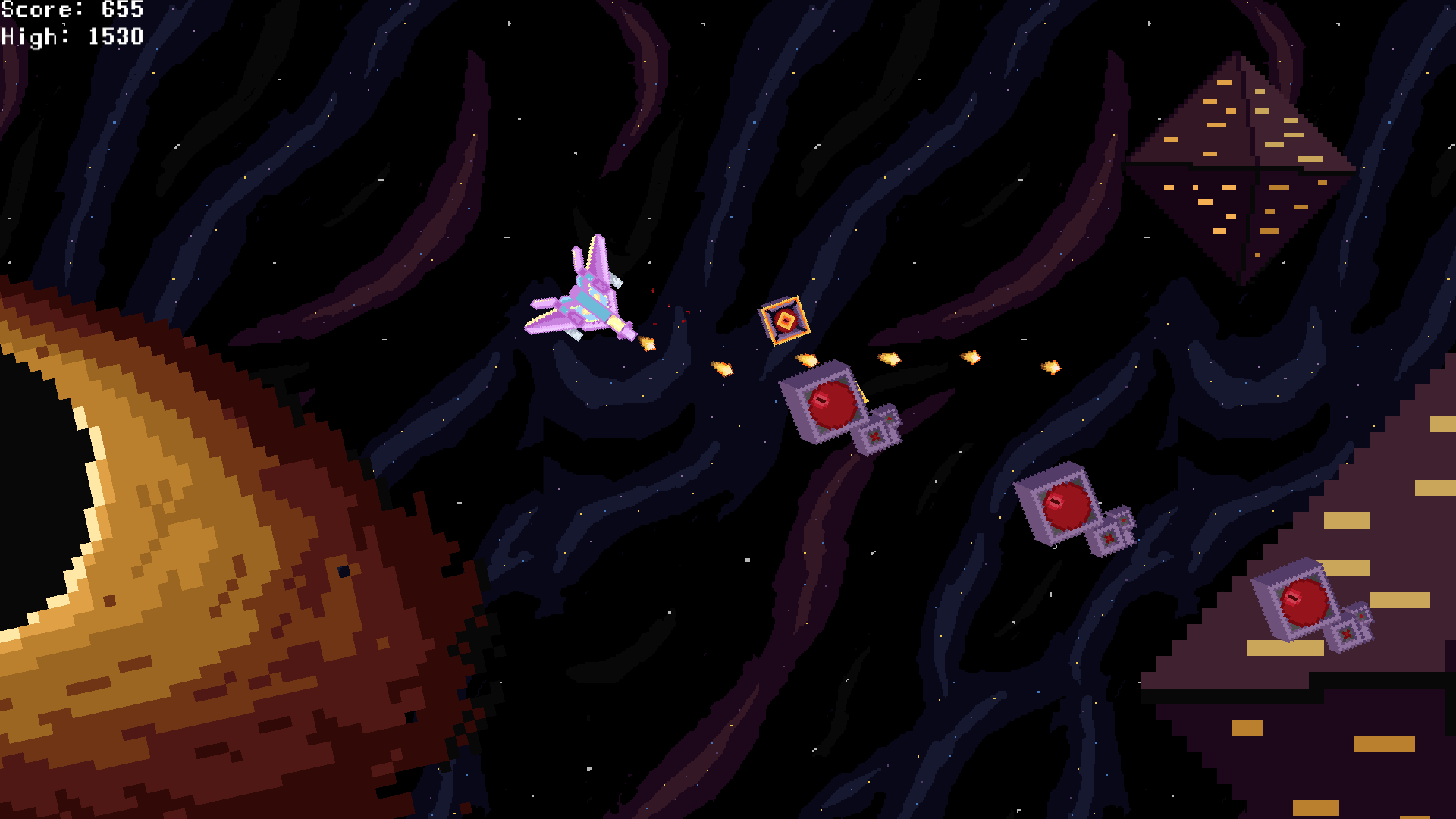 Nebula - 2D Shooter by minchuky