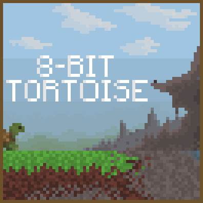 8-bit Tortoise Sprite by FUJIIDEW