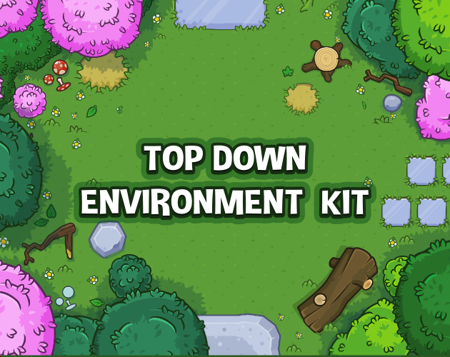 Top down environmental asset pack by Robert Brooks ...