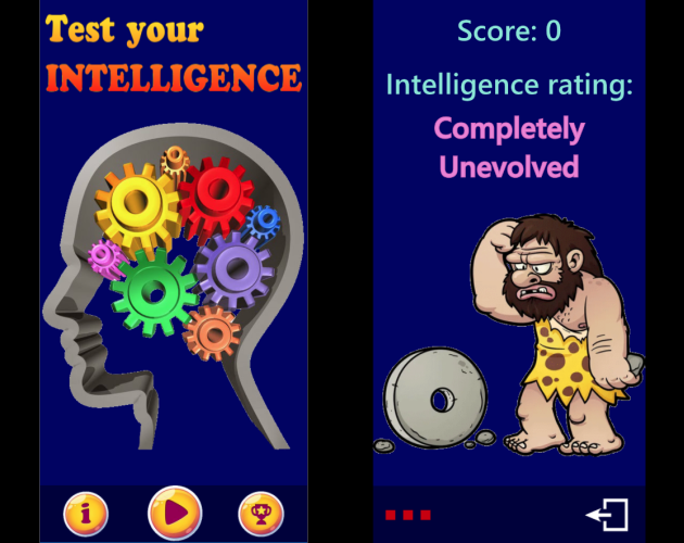Test your Intelligence by old retro games