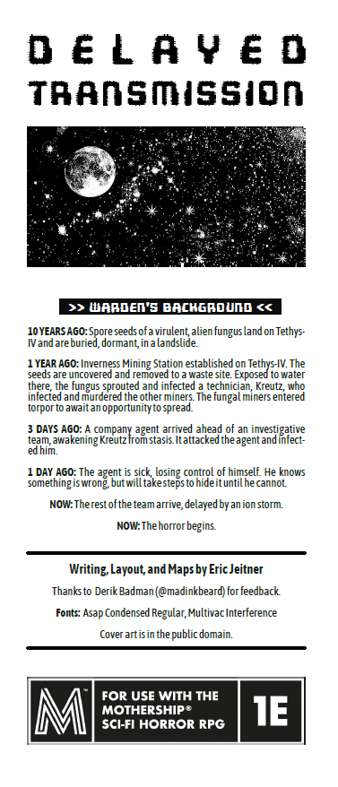 Delayed Transmission by Abhorrent Vacuum Games
