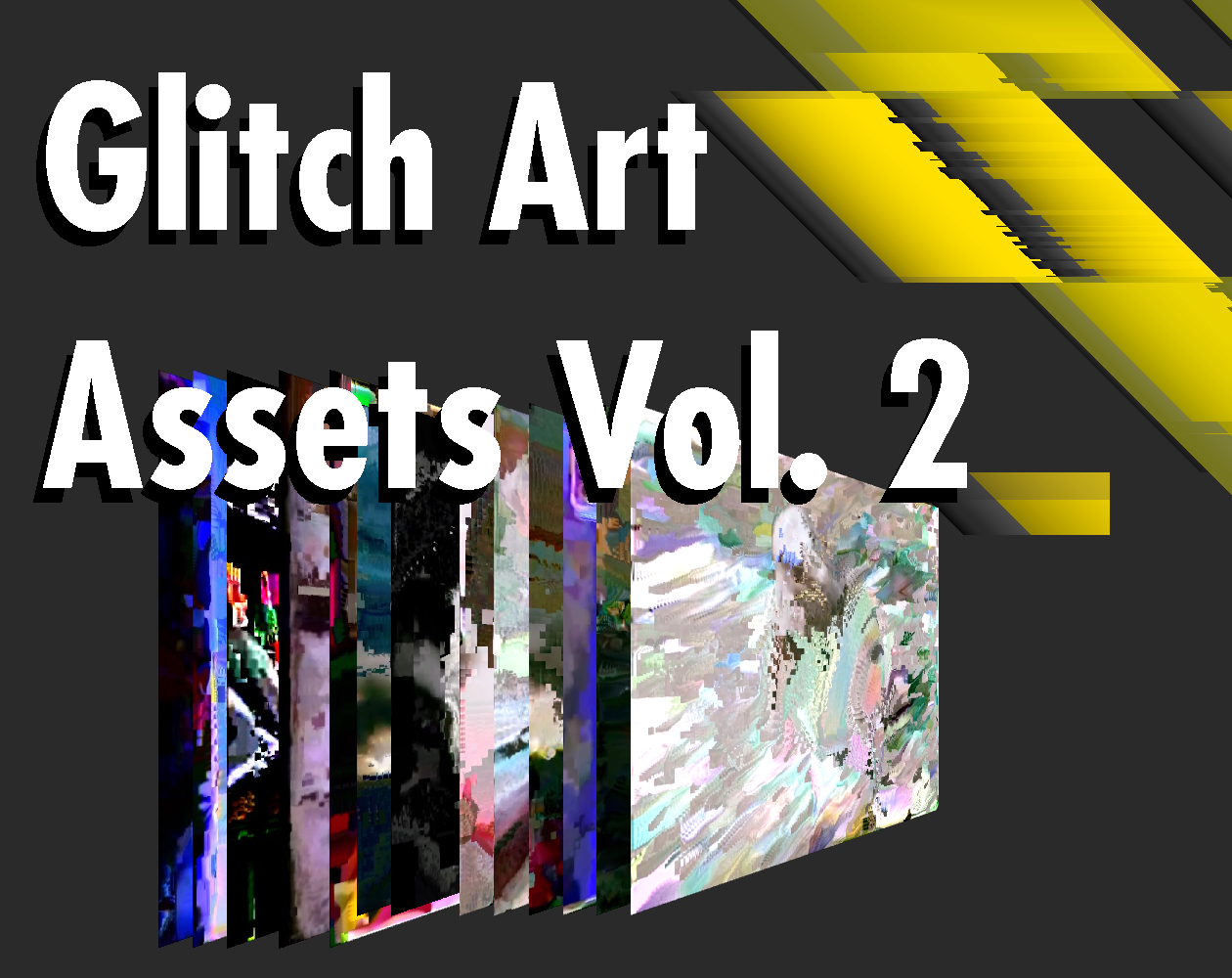 Glitch Art Patterns & Assets Volume 2 by BTL games