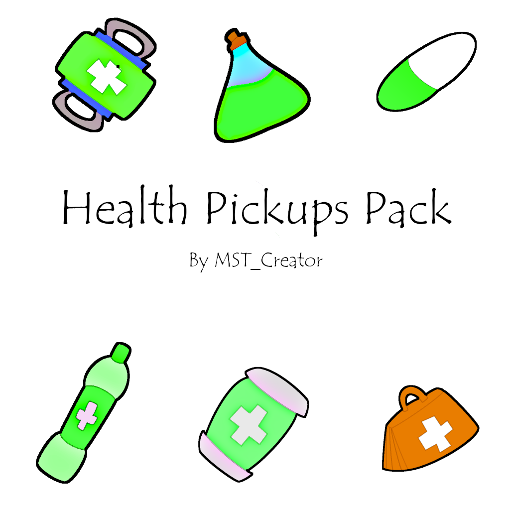 Health Pickups Pack by MST CREATOR