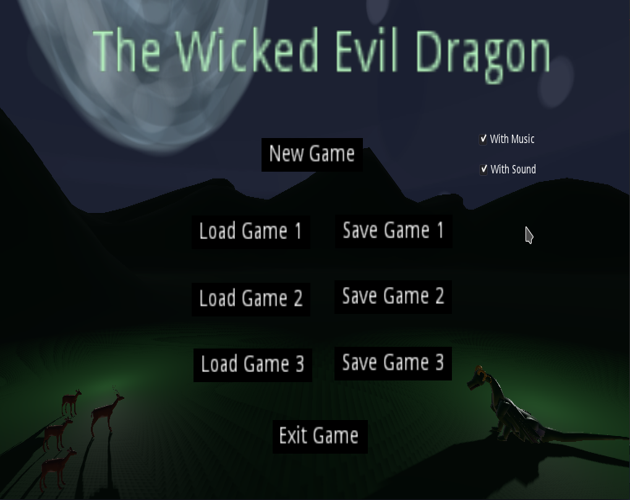 The Wicked Evil Dragon by gameart11