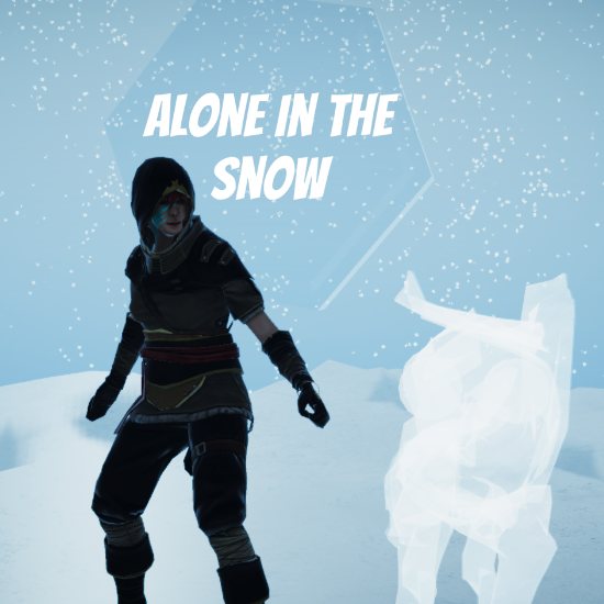 Alone in the Snow by Timedar