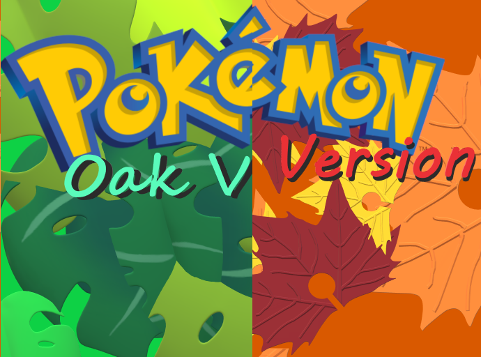 Pokemon Oak Version and Maple Version by Frogo7
