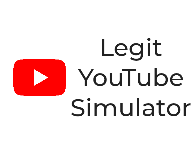Legit YouTube Simulator by The Captain Moo, Charcool