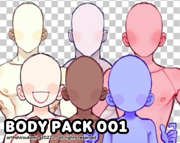 Body Pack 001 by ShirouKami
