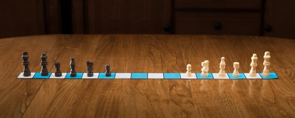 Doc Pop's One-Dimensional Chess by Doctor Popular