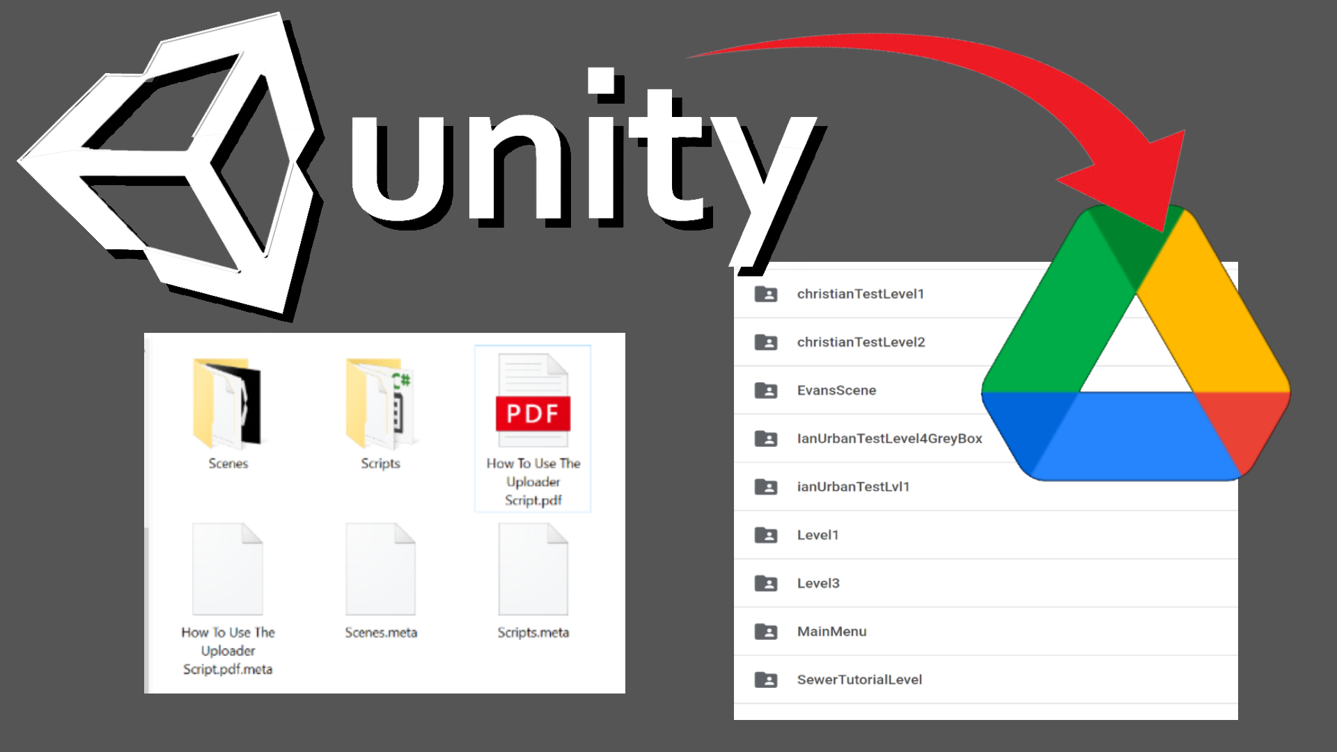 Unity x Google Drive, Uploader Downloader by EvanTheBean