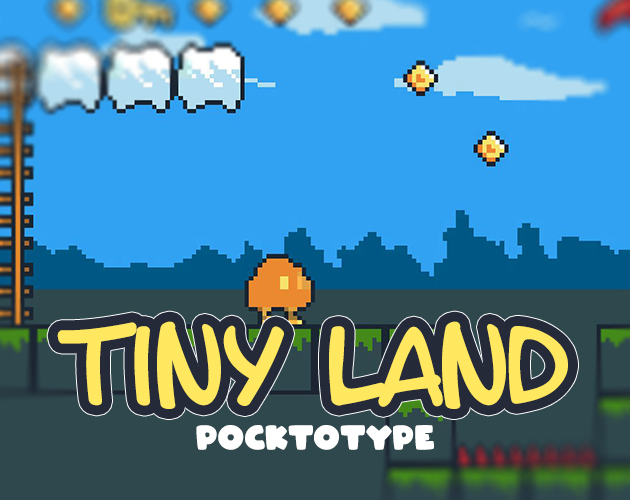 Tiny Land | Platformer 2D Starter Pack POCKTOTYPE by rechronicle
