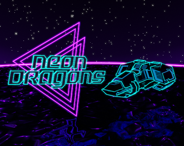 Neon Dragons by GustLSantDev