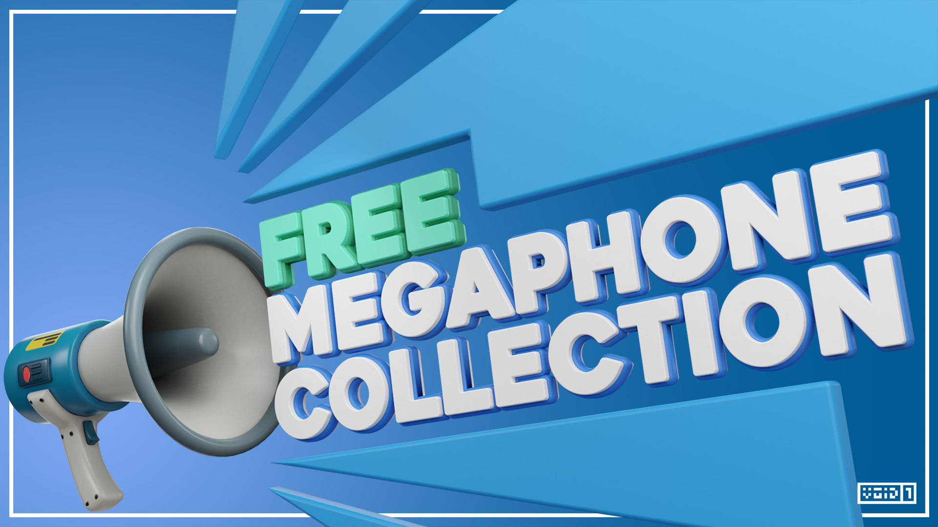Free 3D Megaphones Collection by VOiD1 Gaming