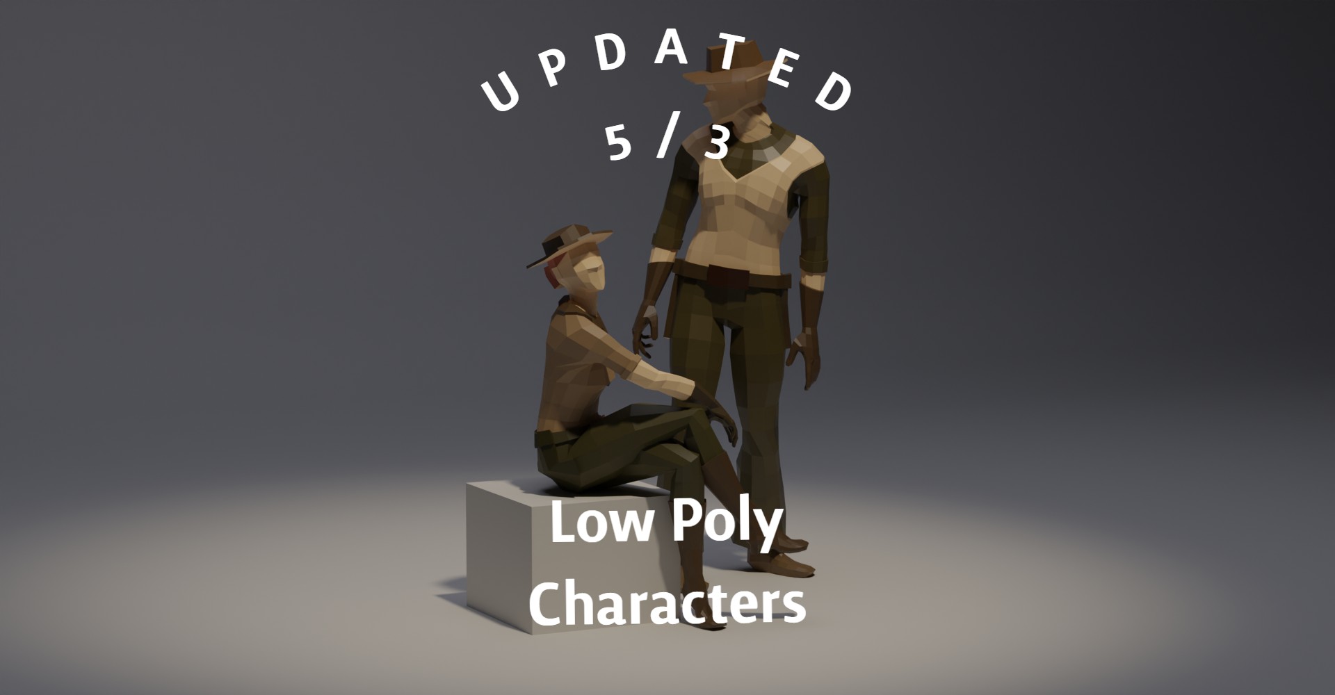 Low Poly Characters by mastjie