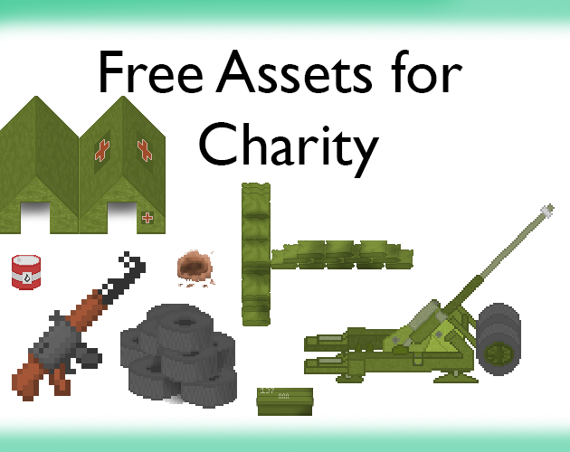 War Camp Assets for Chairty by Level Up Design