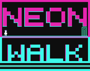 Neon walk by mik