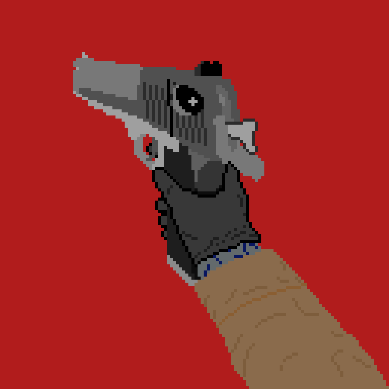 Modern Deagle FPS 2d sprite sheet by StageFryte