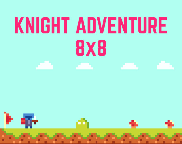 Knight Adventurer 8x8 pack by Pixel Pablo