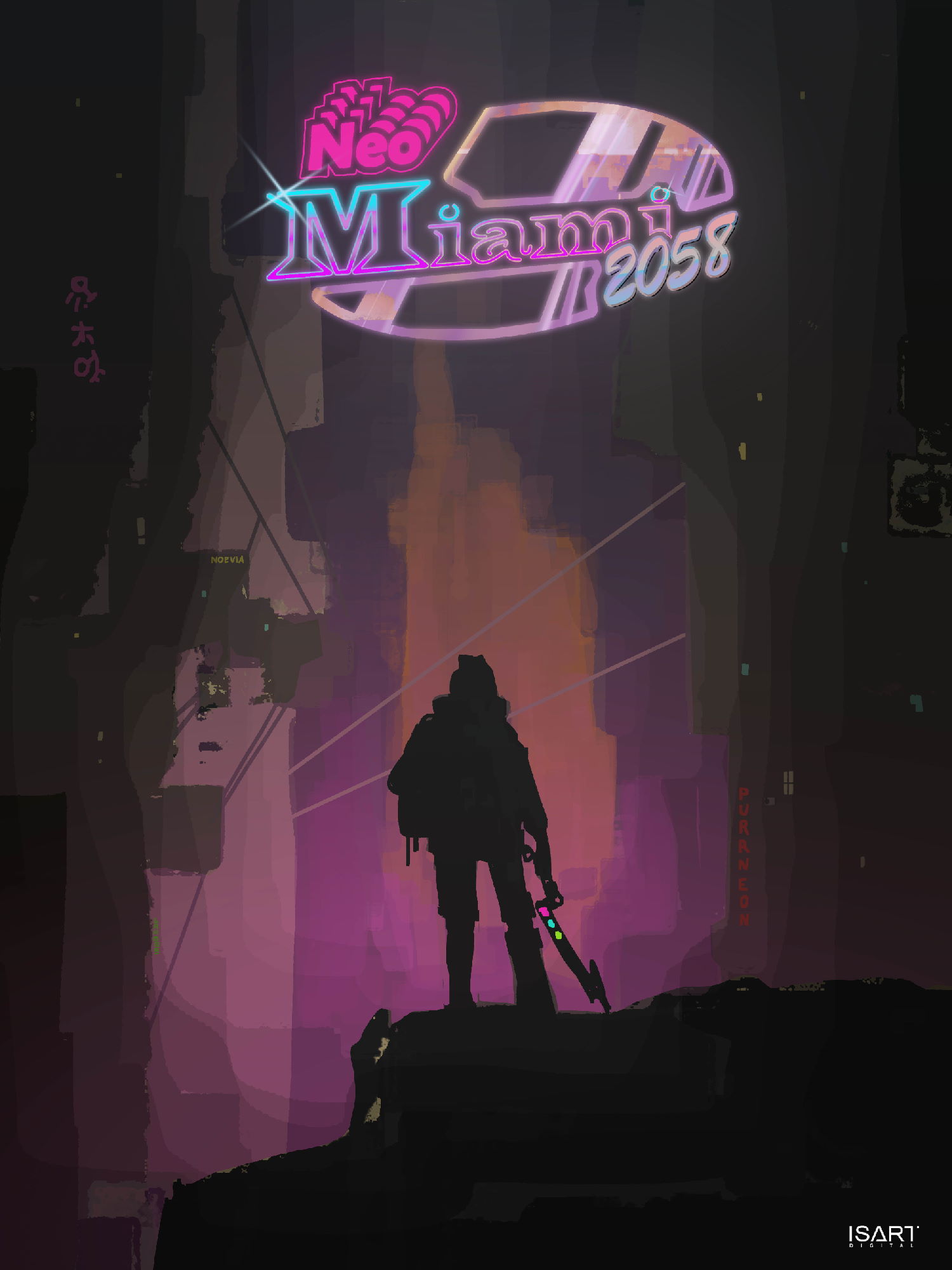 Neo Miami 2058 by Henri Viellard - Game Designer, Lucien Parent ...