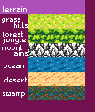 8-16 bit fantasy tilesheet by Max Damage