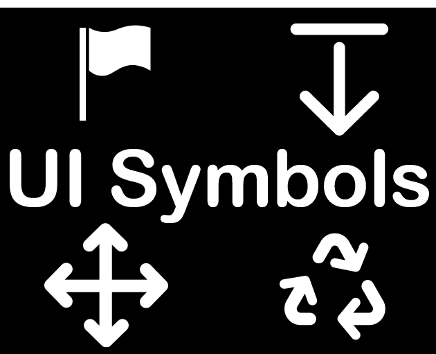 UI Symbols by Lil Cthulhu