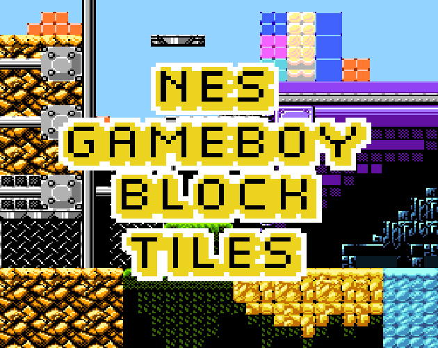 NES/Gameboy Block Tiles by SALT & PIXEL