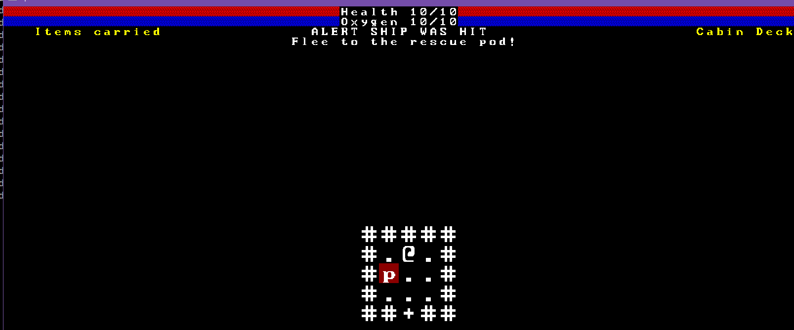 Spacetanic by xandor9 for 7DRL Challenge 2022 - itch.io