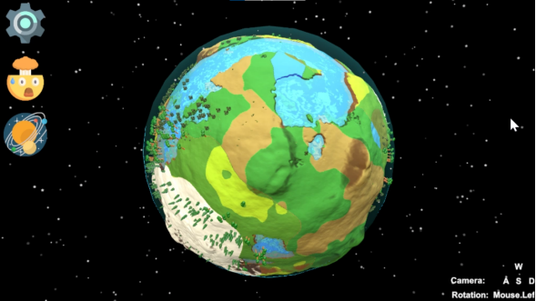 Procedural Planet Generation by claireyuke