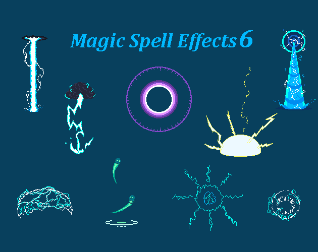 Magic Spell Effects 6 by CreativeKind