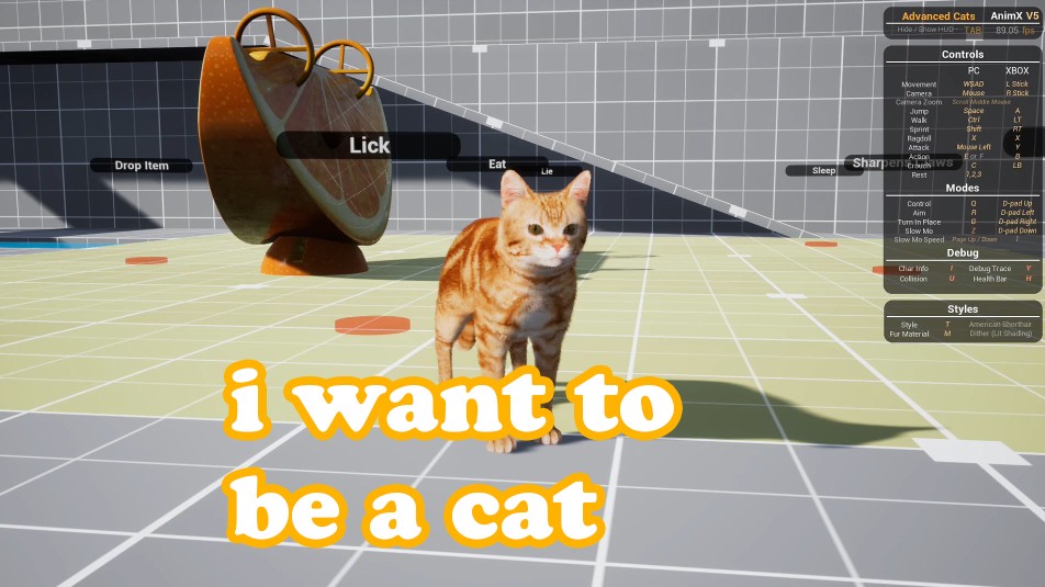 i want to be a cat by HAPPYGAMEstudio