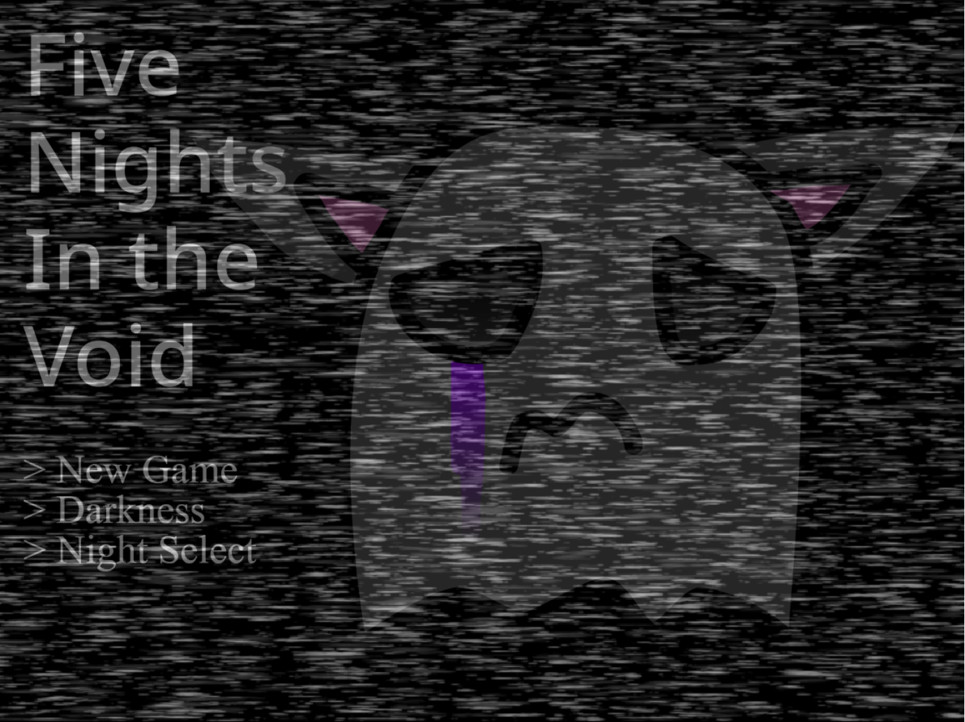 Five Nights In The Void (A FNAF Clone) by GeoTheWolf